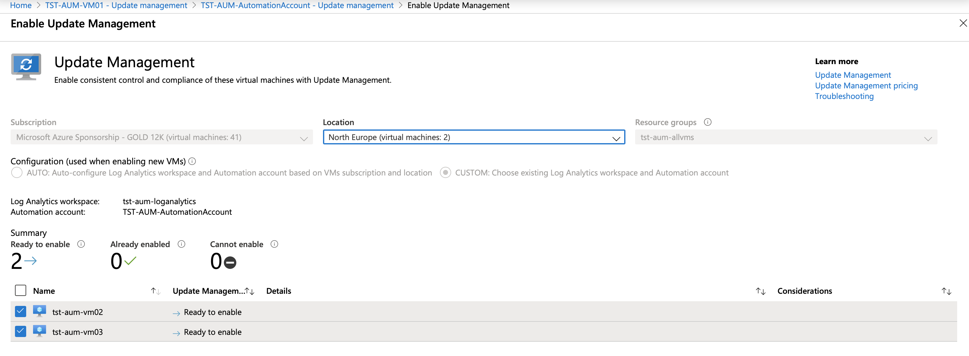How To Use And Monitor Azure Update Management Azureis Fun